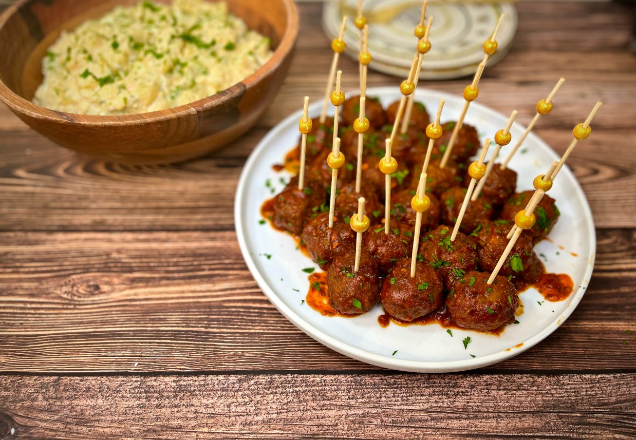 Baby Shower Meatballs – Nomish by Nature